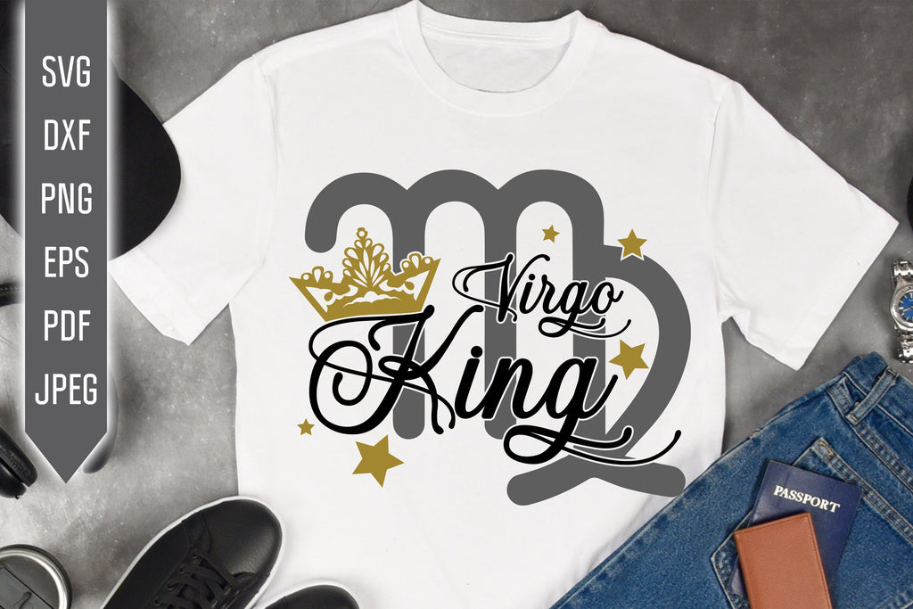 Virgo King Svg. Zodiac Sign Svg. Horoscope Svg. Virgo Sign Svg. Virgo ...