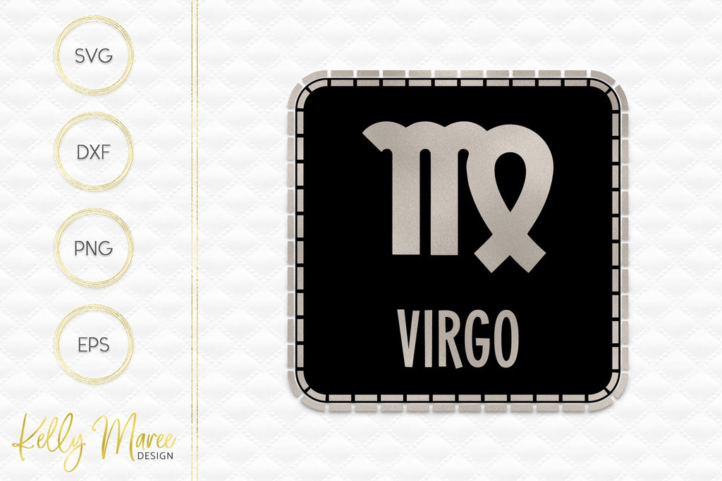 Virgo Zodiac SVG Cut File - So Fontsy