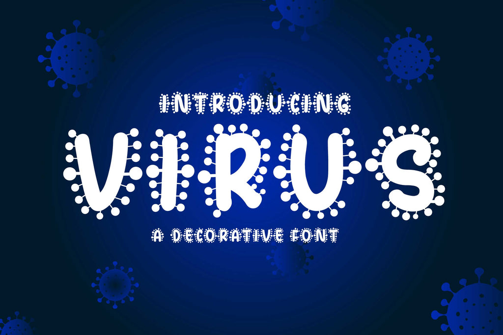 Virus - Unique Font - So Fontsy