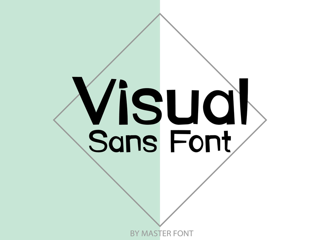 Visual Sans Serif Font - So Fontsy