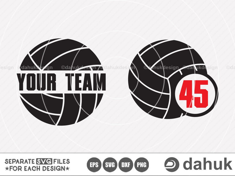 Volleyball monogram svg, Volleyball svg, Your team, Sport svg ...