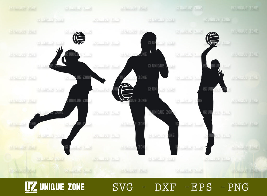 VolleyBall Player SVG, Sports Ball Svg, Volleyball Svg, Volleyball ...