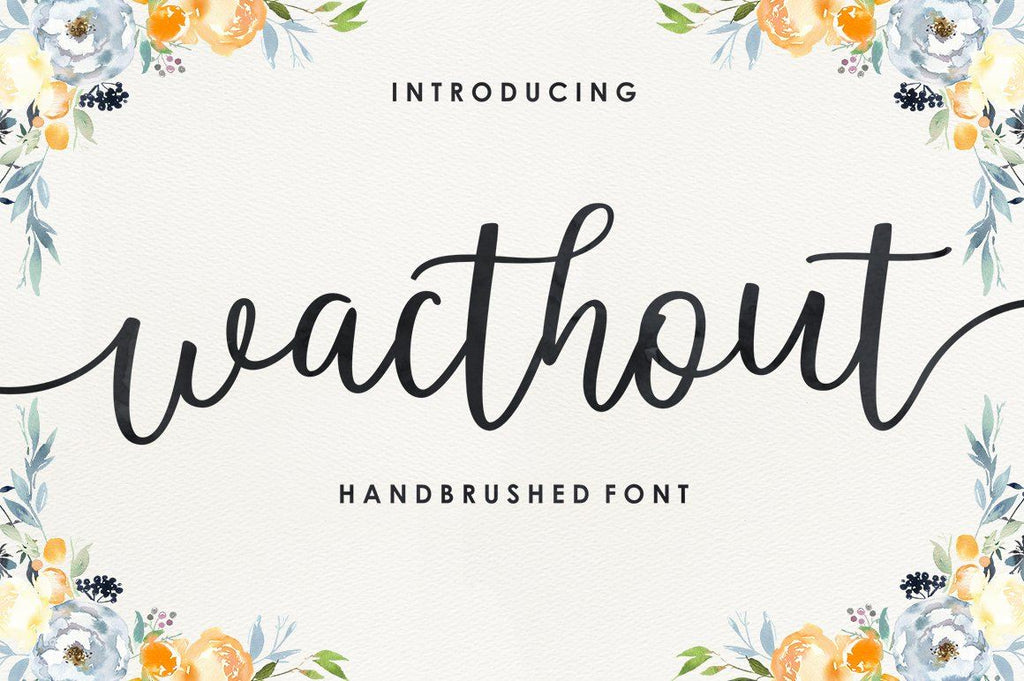 Wacthout Script - So Fontsy