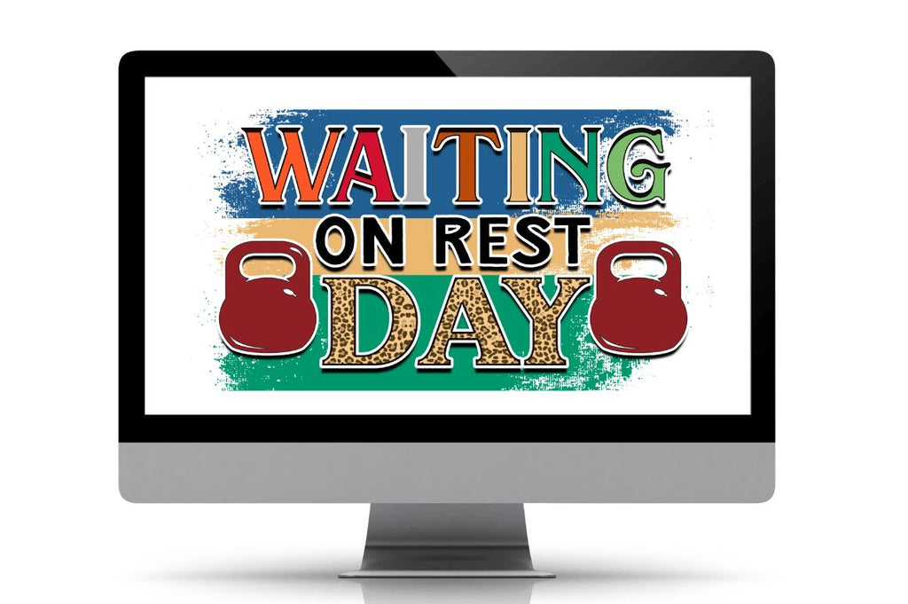 Waiting on rest day SVG - So Fontsy