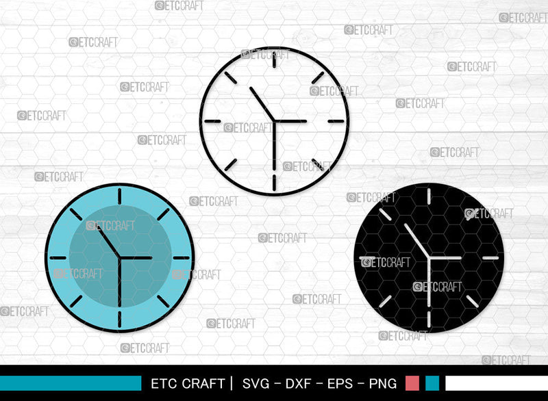 Wall Clock Icons Color, Wall Clock Svg, Watch Svg, Wall Clocks, Clock ...