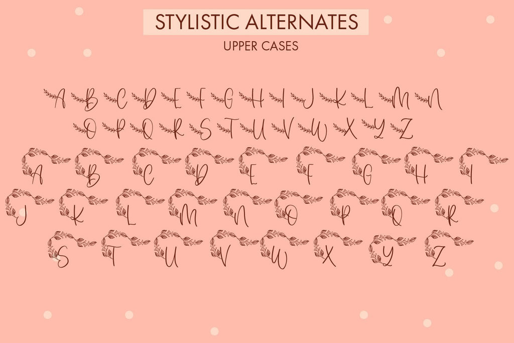 Walnut Moth - Match With Leaf Swashes - So Fontsy