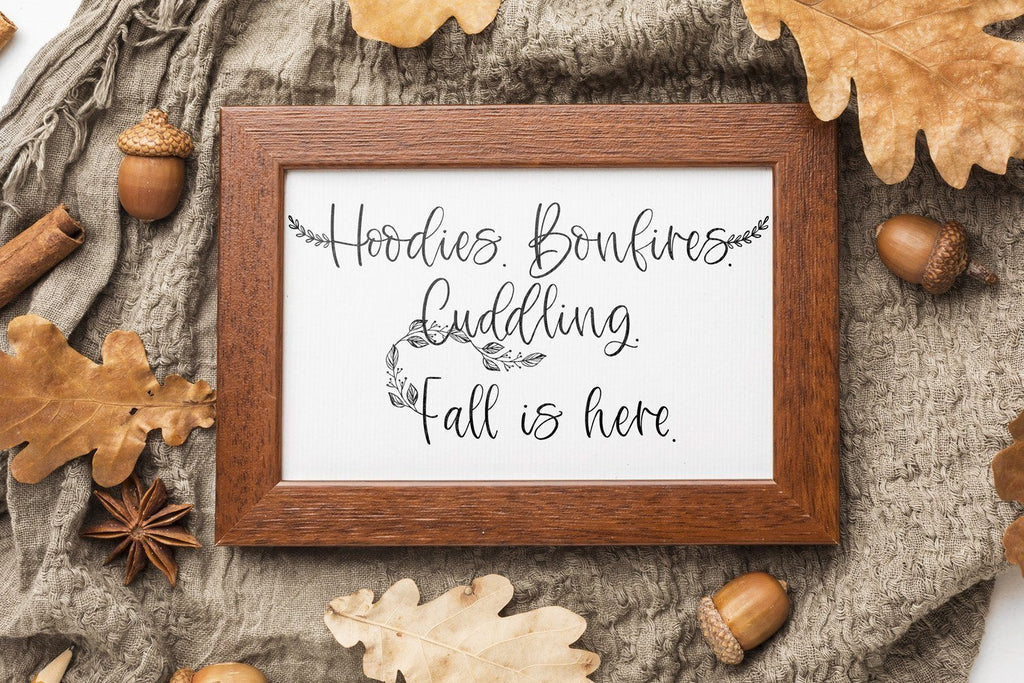 Walnut Moth - Match With Leaf Swashes - So Fontsy