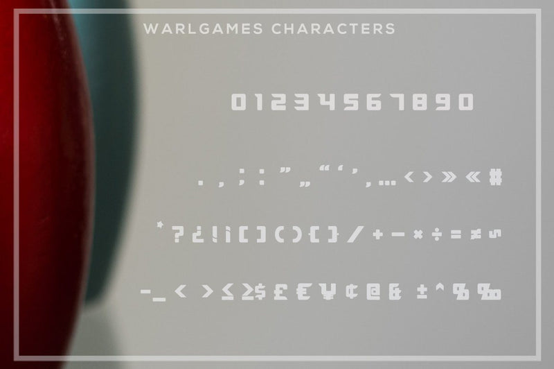 Warlgames font - So Fontsy