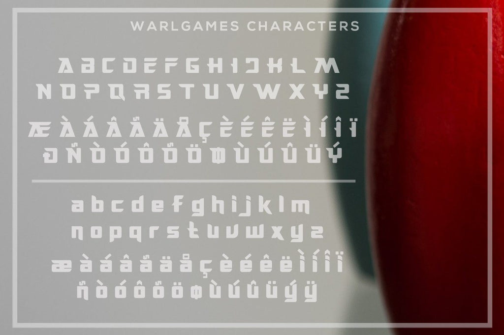 Warlgames font - So Fontsy
