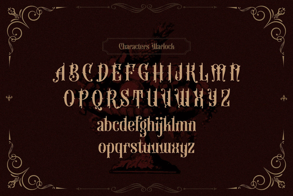 Warlock Typeface - So Fontsy