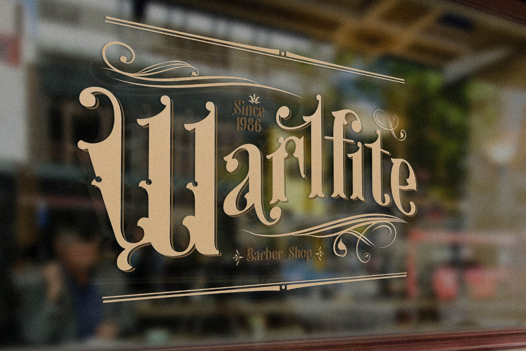 Warlock Typeface - So Fontsy