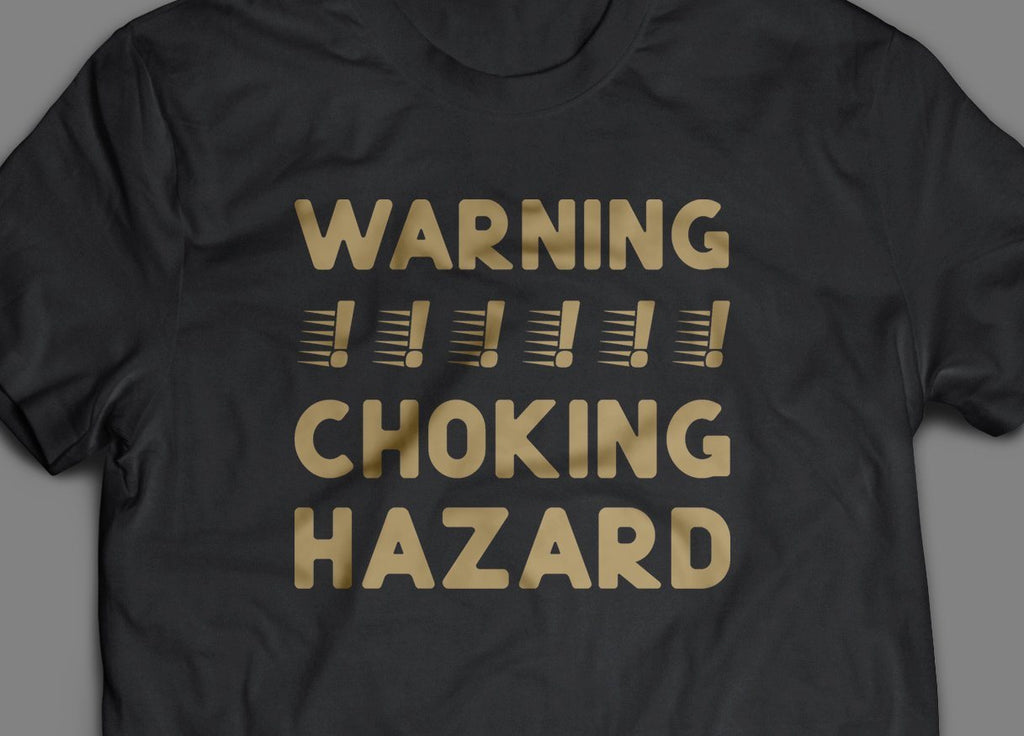 Warning Choking Hazard SVG Design | So Fontsy