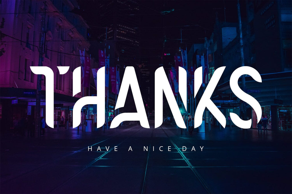 Warth - Futuristic Display Font - So Fontsy