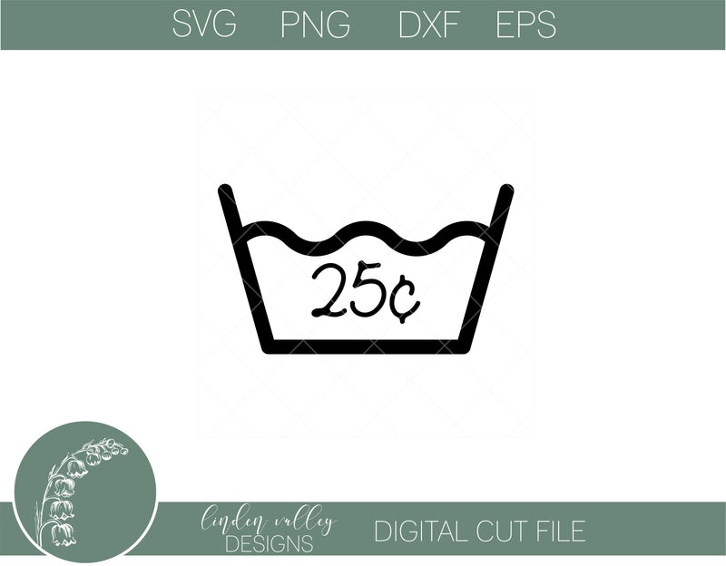 Wash Symbol SVG|Laundry Wash Symbol|Farmhouse Laundry SVG - So Fontsy