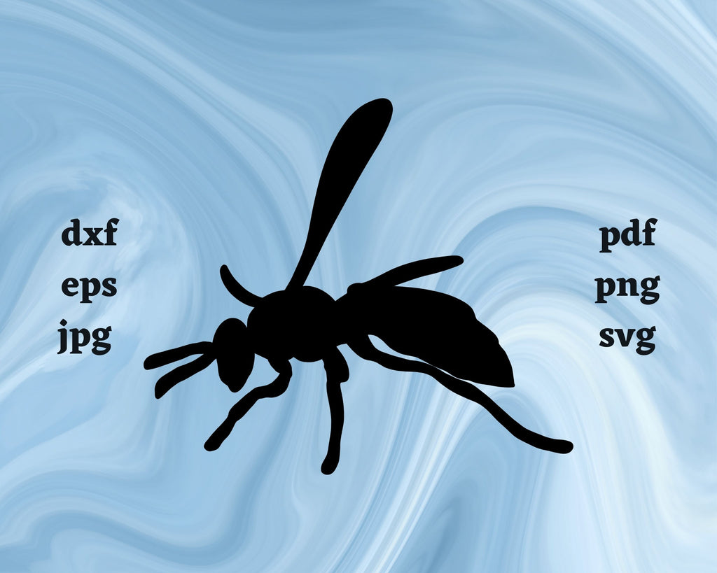 Wasp SVG Cut File - So Fontsy