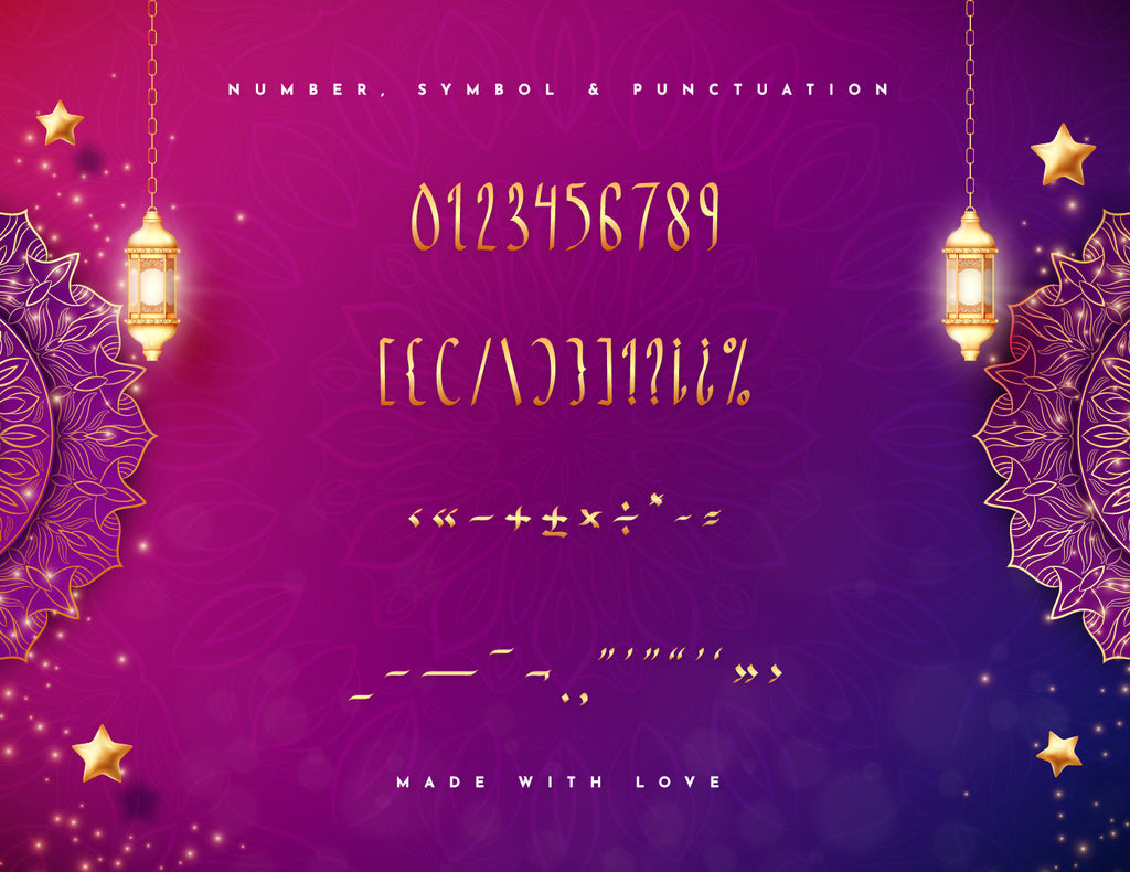 Wassalam Display Font - So Fontsy
