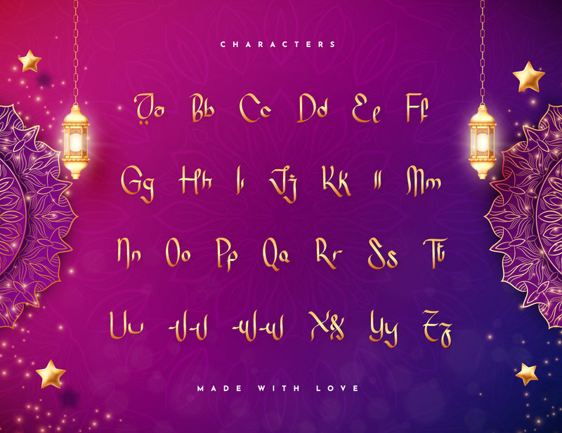 Wassalam Display Font - So Fontsy