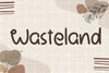 Wasteland Font - So Fontsy