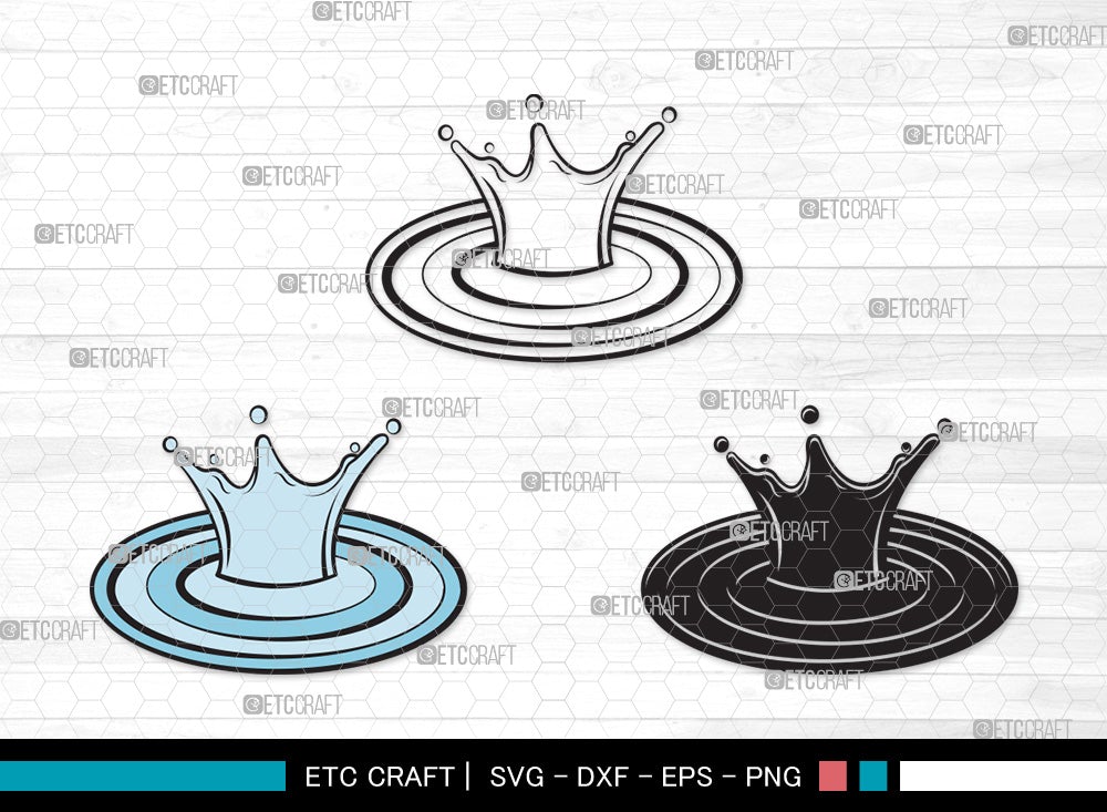 Water Droplets SVG | Droplets Svg | Drop Svg | Raindrop Svg | Water ...