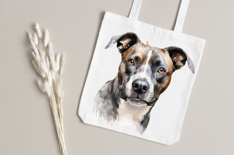 Watercolor Dog Breed Clipart Bundle - So Fontsy