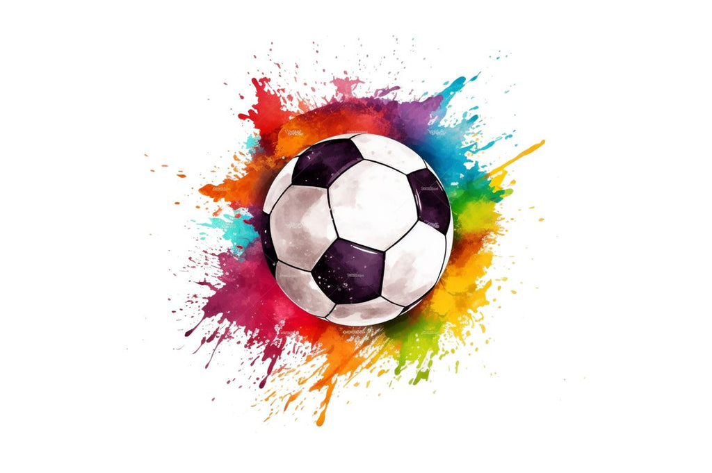 watercolor Football Clipart Bundle - So Fontsy