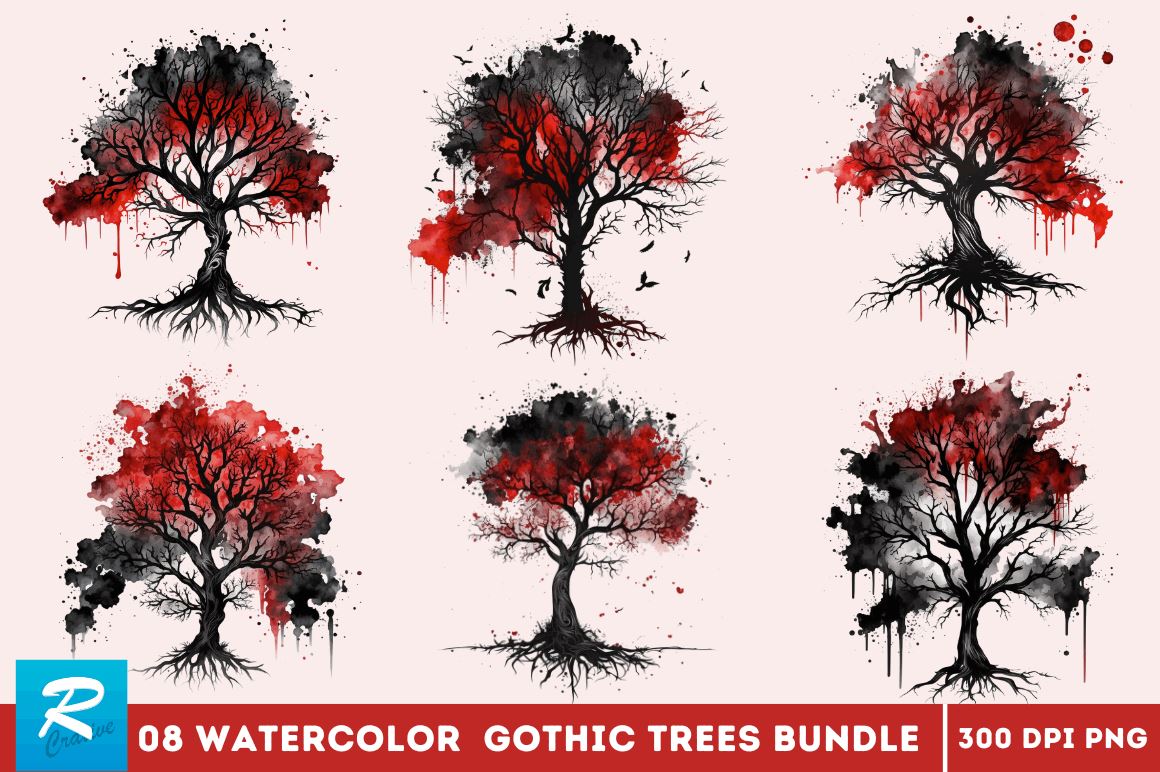 Gothic Tree Art