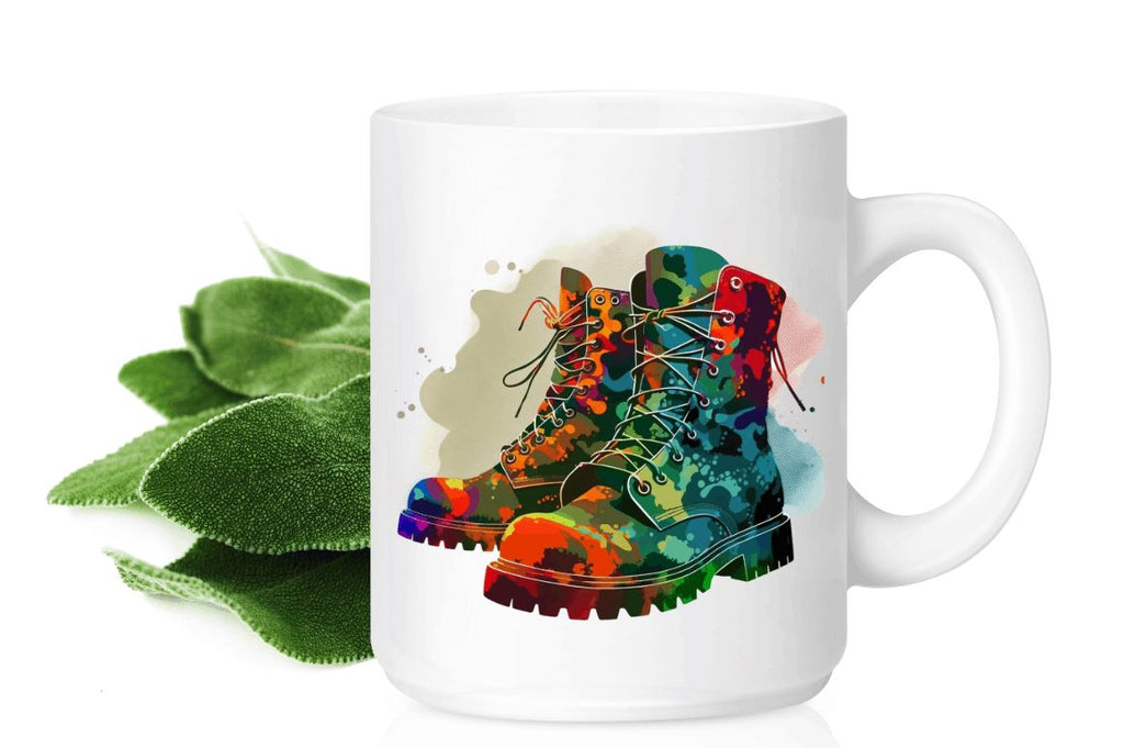 Watercolor Military Boots Clipart Bundle - So Fontsy