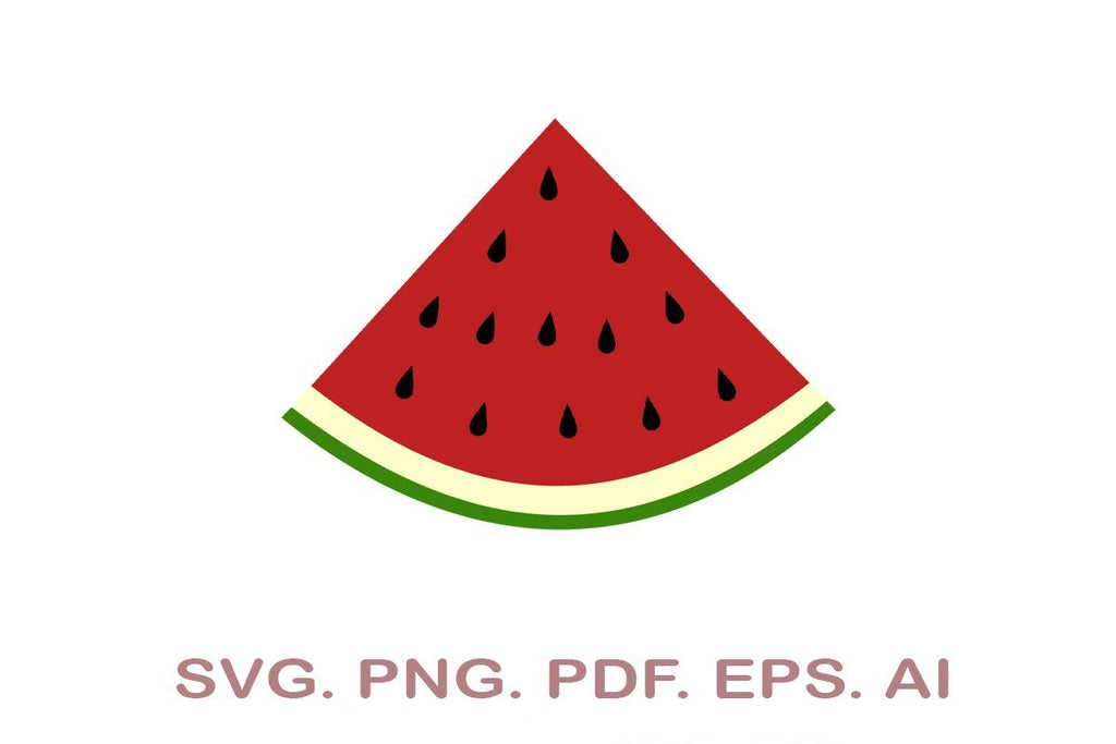 Watermelon SVG - So Fontsy