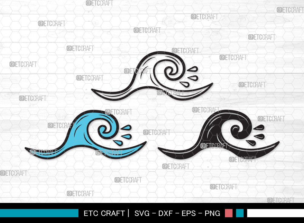 Waves SVG | Wave Svg | Ocean Waves Svg | Ocean Svg | Sea Waves Svg ...