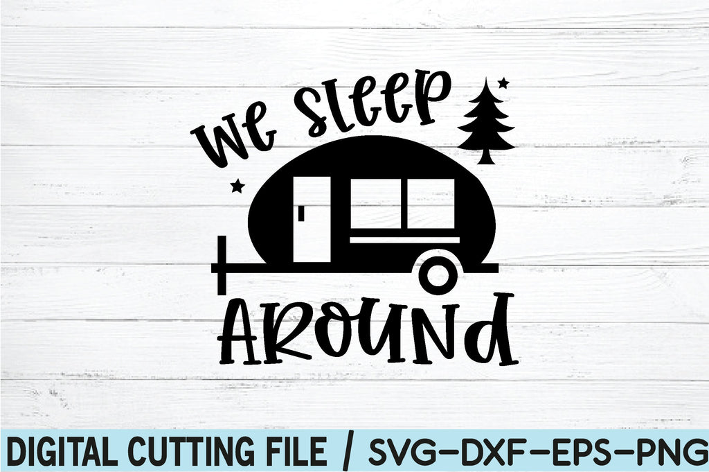 we sleep around SVG - So Fontsy