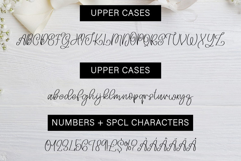 Wedding Ring - Handwritten Script Font - So Fontsy