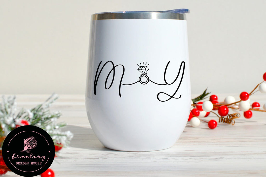 Wedding Ring - Handwritten Script Font - So Fontsy