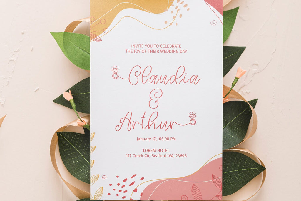 Wedding Ring - Handwritten Script Font - So Fontsy