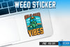 Weed Stickers Sublimation | Marijuana PNG | Happy Design - So Fontsy