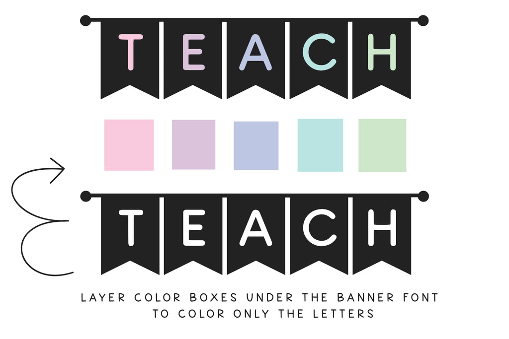 Weekend - Banner Pendant Font - So Fontsy