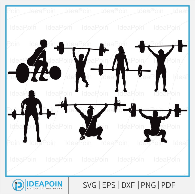 Weight Lifting SVG, Weight Lifting SVG Bundle, Weight Lifting Women SVG ...