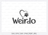 Weirdo svg, Dog Bandana svg, Dogs svg, Dog Shirt svg, Dog Bandana svg ...