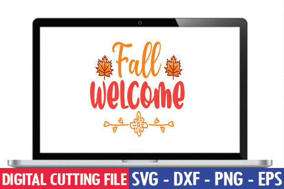 Welcome Fall SVG - So Fontsy
