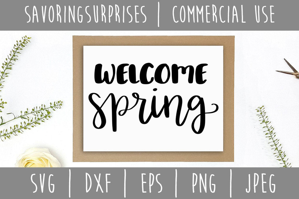 Welcome Spring - So Fontsy