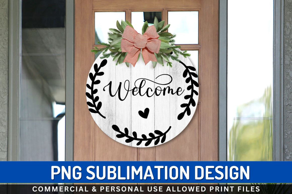 Welcome Sublimation PNG - So Fontsy