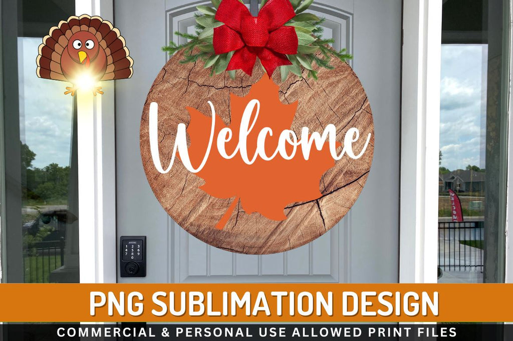 Welcome Sublimation PNG - So Fontsy