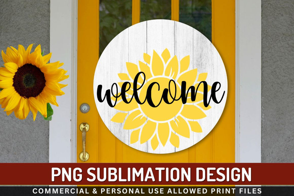 Welcome Sublimation PNG - So Fontsy