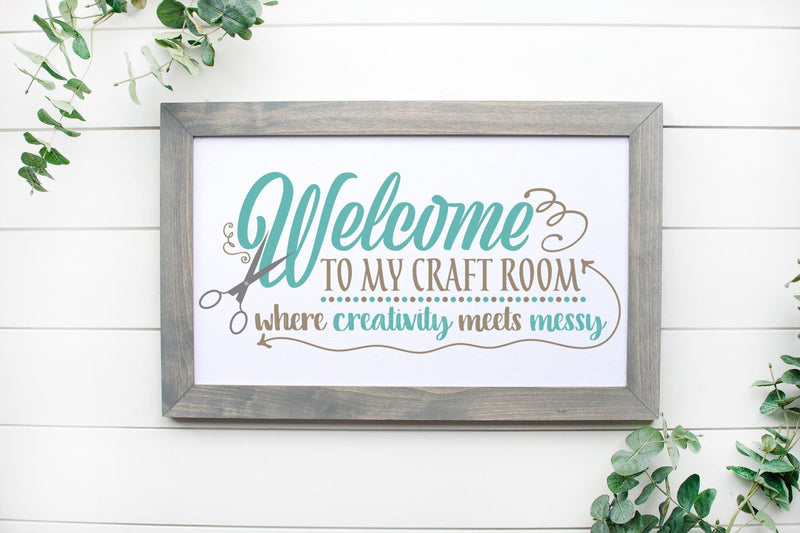 Welcome To My Craft Room - So Fontsy