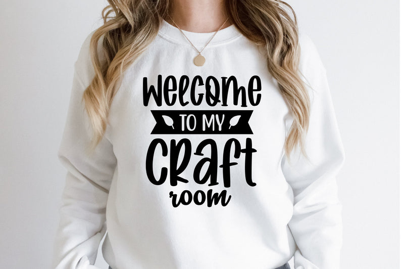 Welcome to My Craft Room svg - So Fontsy
