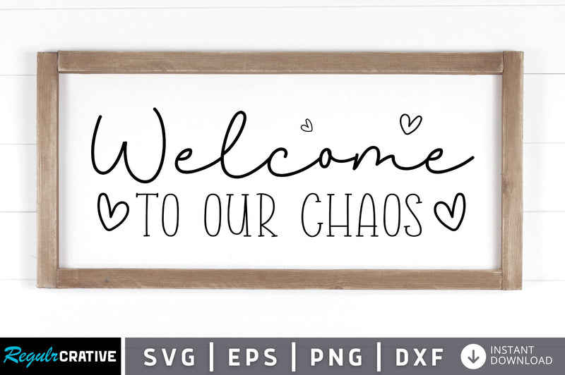 Welcome to our chaos SVG - So Fontsy