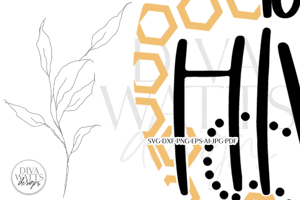 Welcome To Our Hive SVG | Spring Bee Round Design - So Fontsy