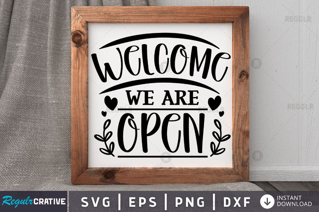 Welcome we are open SVG - So Fontsy