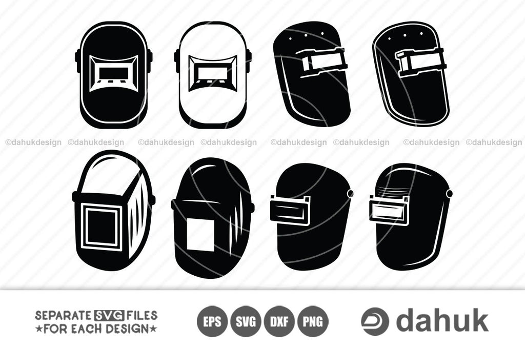 Welder svg, Welding Helmet, Welding Mask, Welding Equipment, Cut file ...