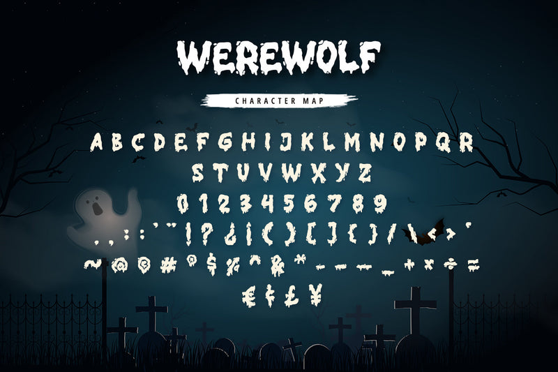 Werewolf - Display Font - So Fontsy
