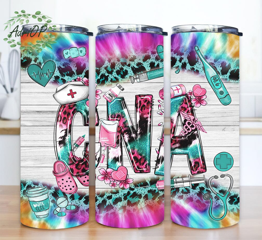 Western CNA 20oz Skinny Tumbler Design Sublimation, Certified Nurse ...
